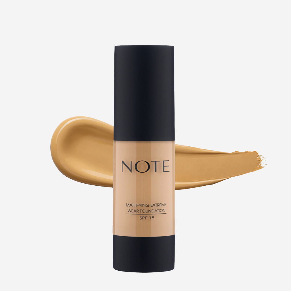 Note Mattifying Extreme Wear Foundation 03 Pump - Medium Beige