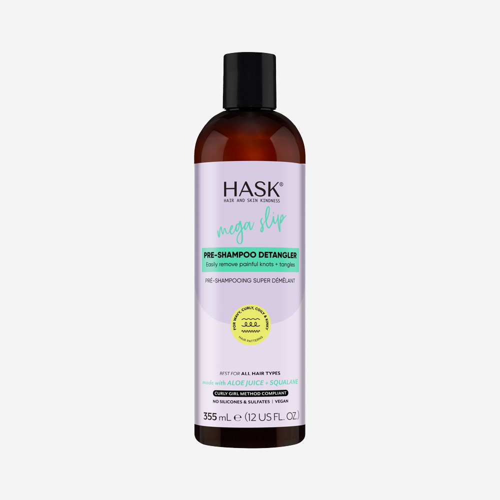 HASK TEXTURE SOLUTIONS PRE-SHAMPOO MEGA SLIP DETANGLER 355ML